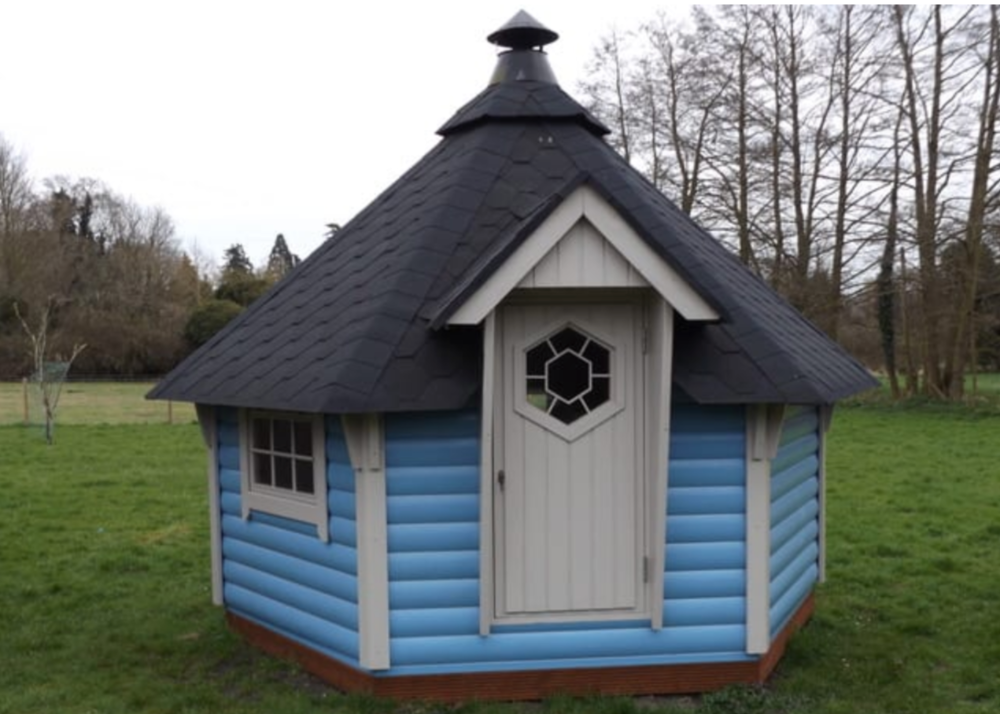 Kota BBQ Log Cabin 10m2 - 15 Person - Cabinville Log Cabins, Shepherd ...