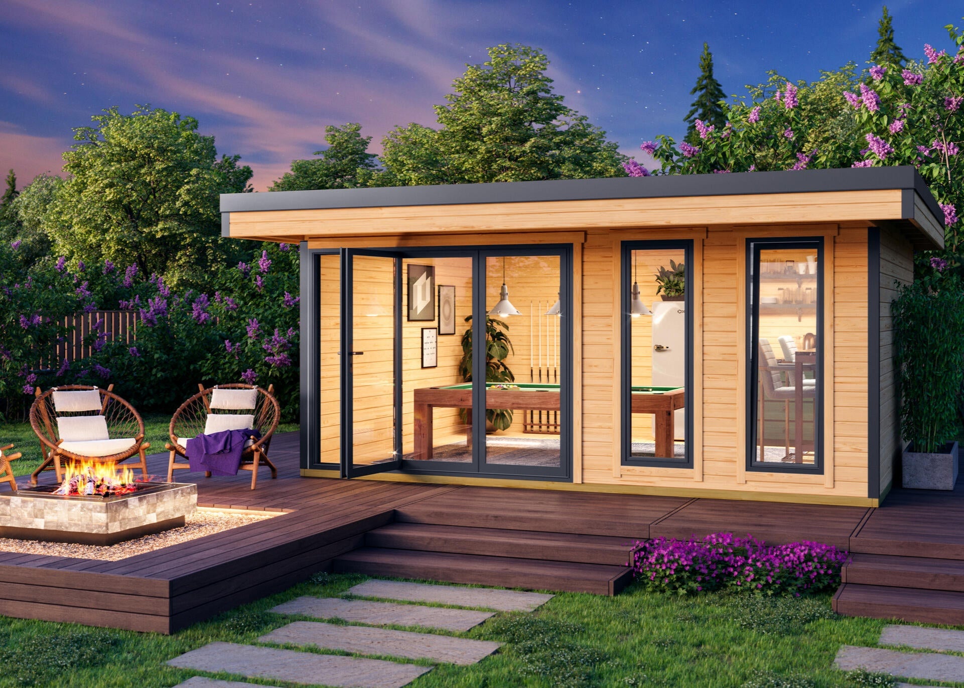 Witney - Cabinville Log Cabins, Shepherd Huts & BBQ Huts